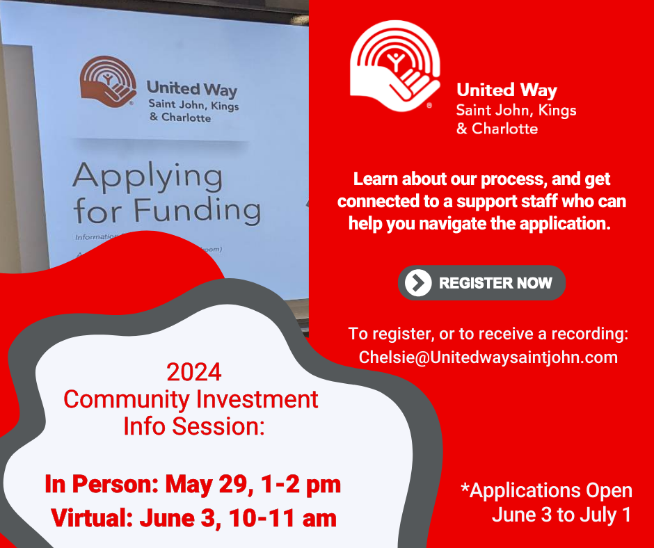 Apply for Funding - United Way Saint John : United Way Saint John